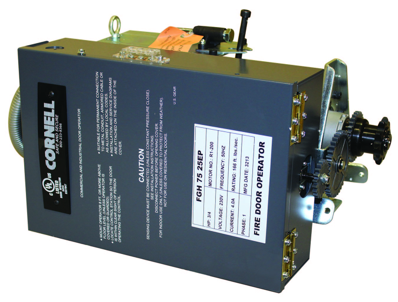 Fire Rated Motor Operators-Cornell Storefront Systems